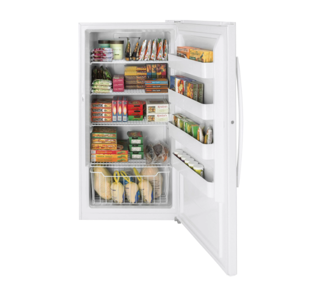 WHITE UPRIGHT FREEZER