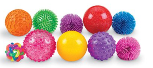 LAKESHORE SENSORY BALL SET