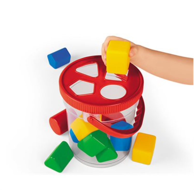 SEE INSIDE SORTING BUCKET